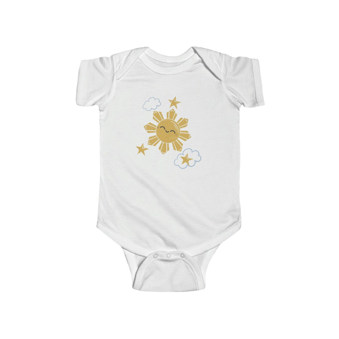 Filipino Sun Baby Onesie Bodysuit filipino Sunny - Etsy