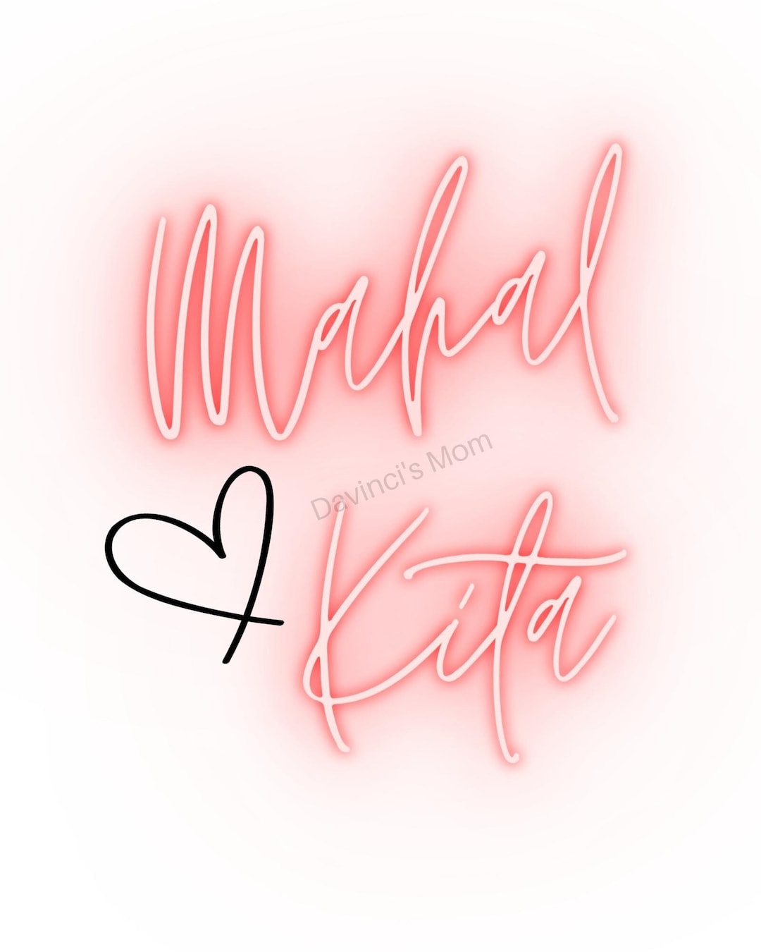 Mahal Kita Art Print | Filipino Art Print | Printable Wall Art ...