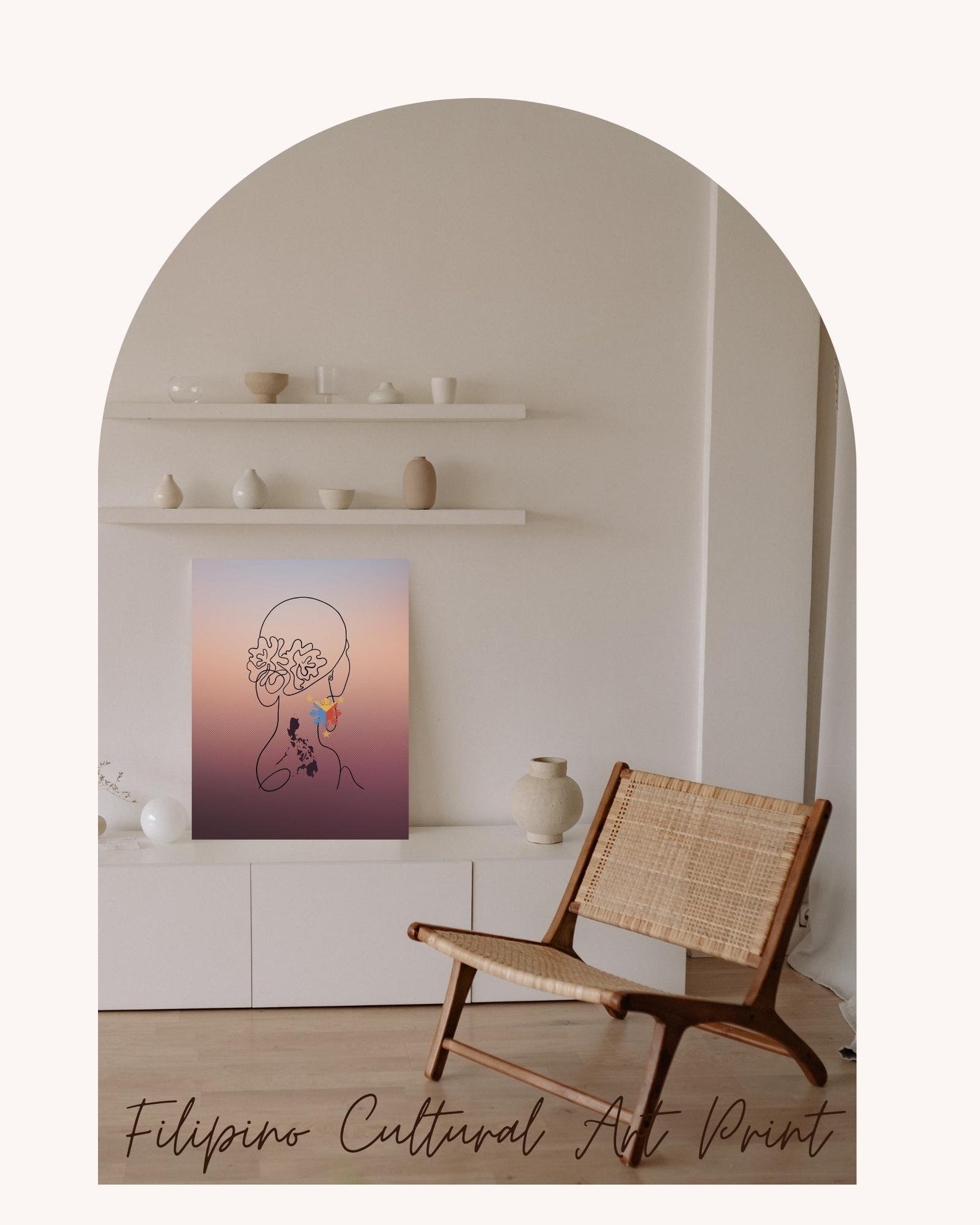 Filipina Pinay Art Print | Filipino Culture Art | Philippines Art Decor ...