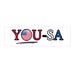 You-sa USA Bumper Sticker - Patriotic American Sticker - Etsy