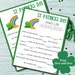 Printable St Patricks Day Mad Lib Game/fun St Patricks Day Games ...