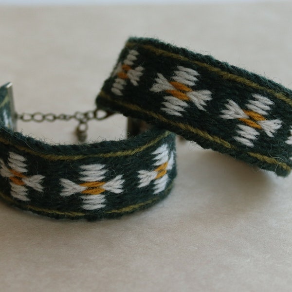 Wool Bracelet - Etsy