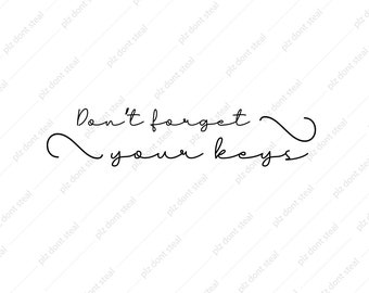 Don't Forget Your - Etsy