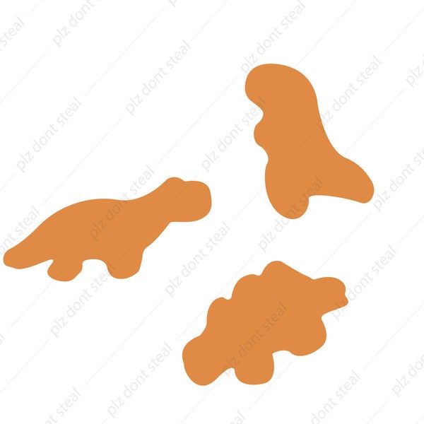 Dino Nuggets Svg - Etsy