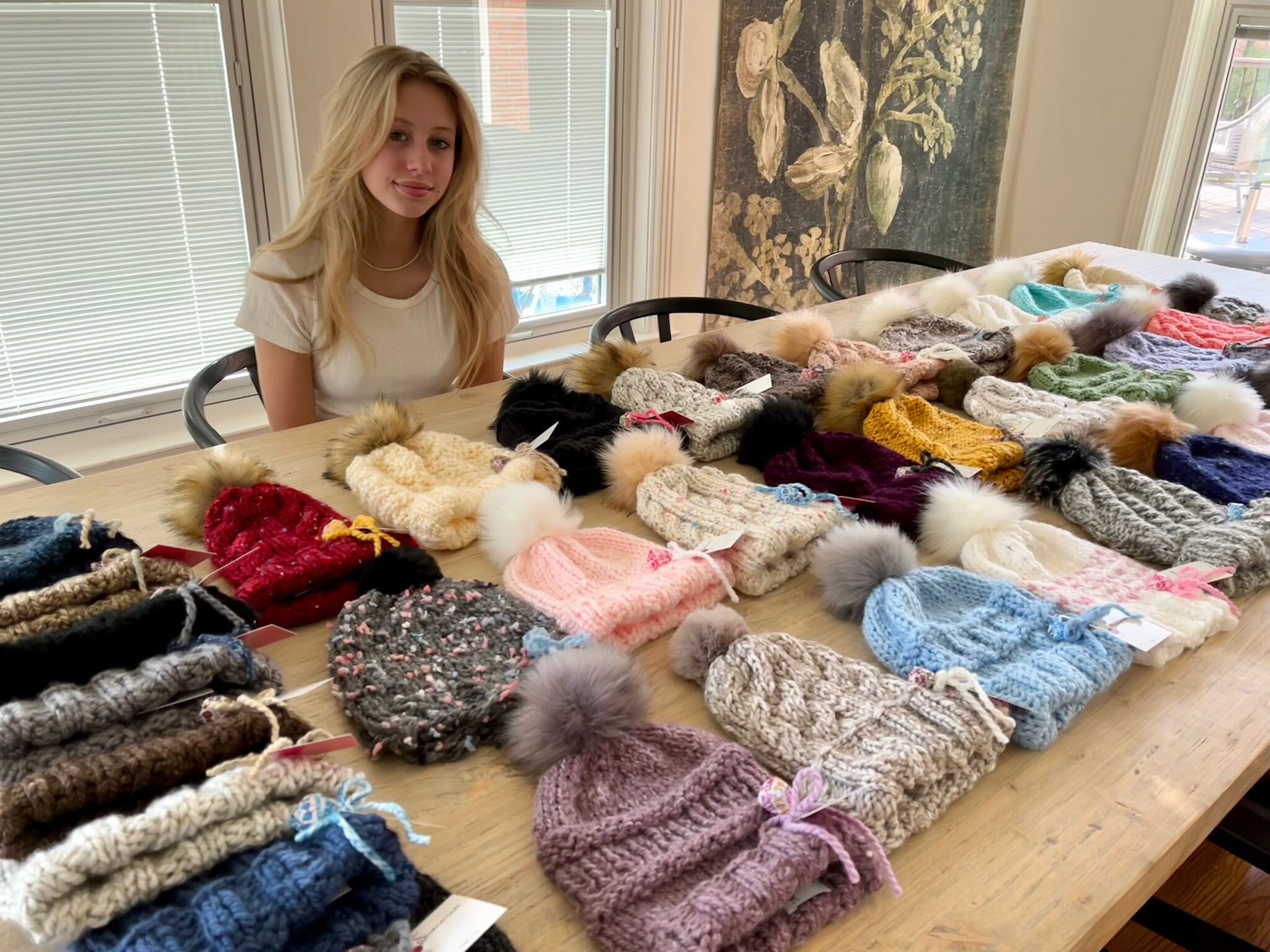 As Seen on Hallmark Movie Custom Handmade Knit Hat Made by a Young ...