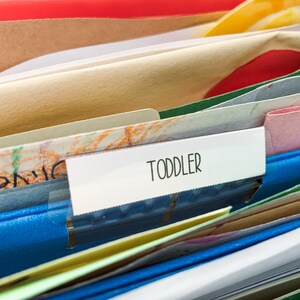 Printable Keepsake Box File Tab Inserts | DIY Keepsake Box | Printable ...