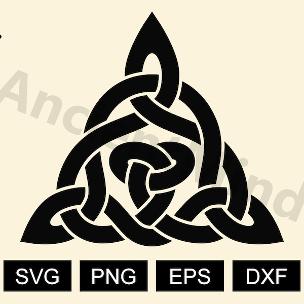 Triangle Celtic Knot - Etsy