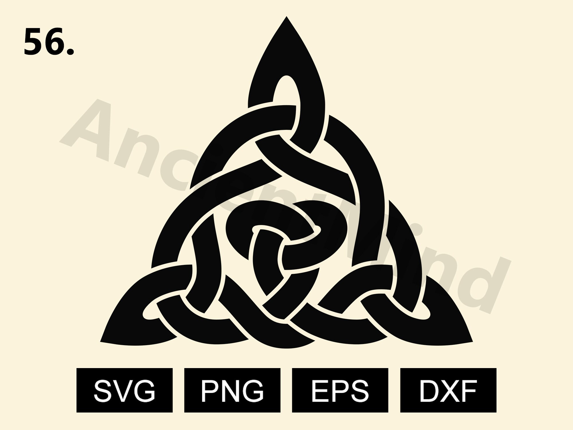 Celtic Triangle Pattern Svg, Viking Pattern, Celtic Knots, Celtic SVG ...