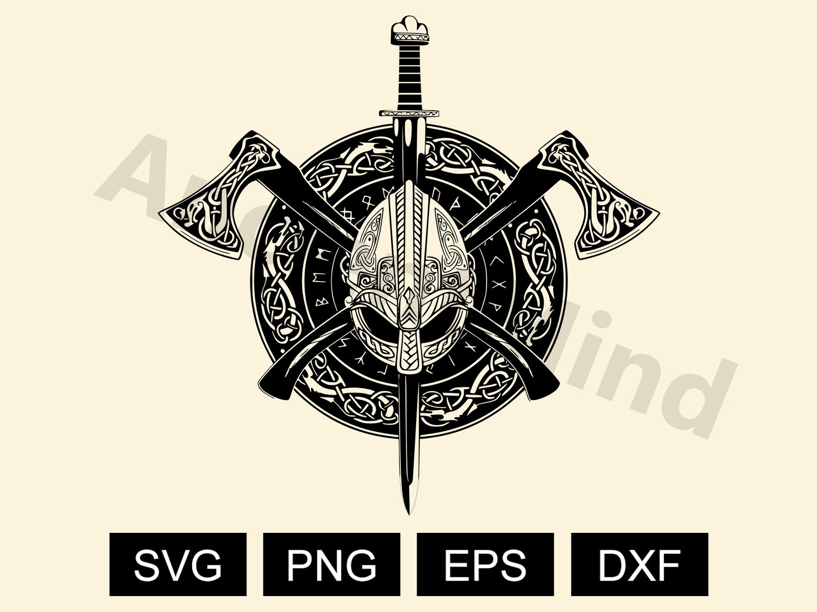 Viking Axes Svg, Viking Shield Svg , Viking Ship Svg, Viking SVG ...