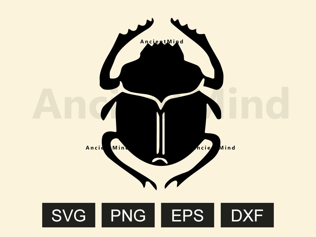 Scarabée svg, Égypte Coléoptère png, Égypte SVG, Symboles de l’Égypte ...