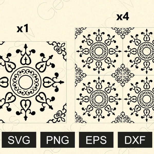 Tiles Pattern Svg - Etsy