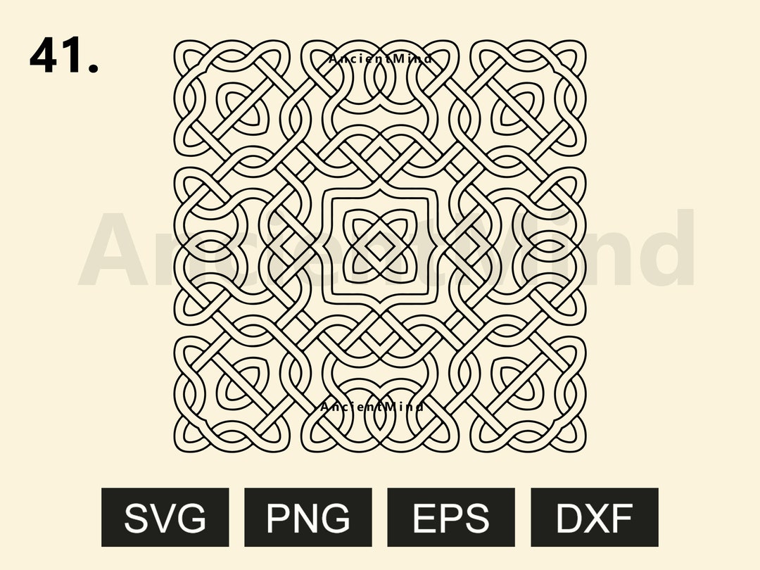 Celtic Pattern Svg, Viking Pattern, Celtic Knots, Celtic SVG, Celtic ...