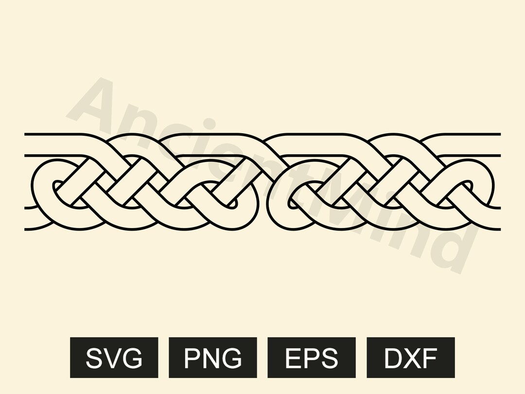 Celtic Seamless Pattern Svg, Viking Seamless Pattern, Celtic Knots ...