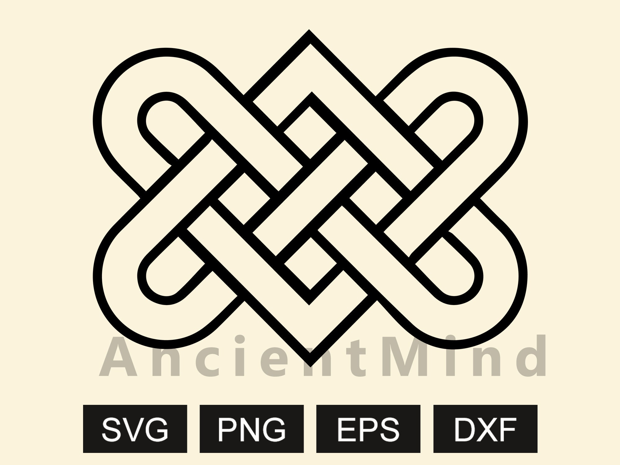 Celtic Heart Pattern Svg, Celtic Pattern, Heart Knot, Celtic SVG ...