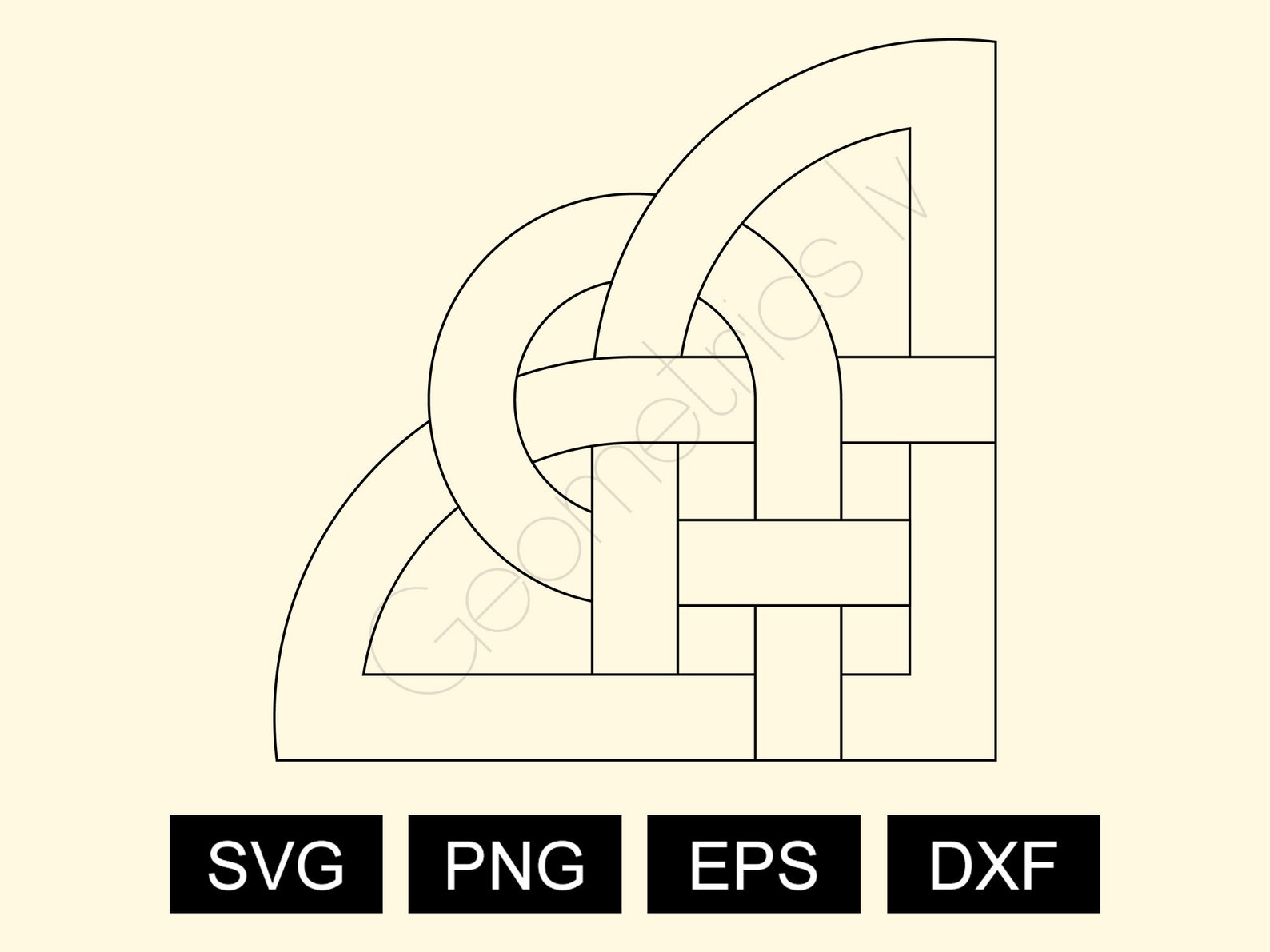 Celtic Corner Knot, Viking Pattern, Celtic Knots, Corner Pattern ...