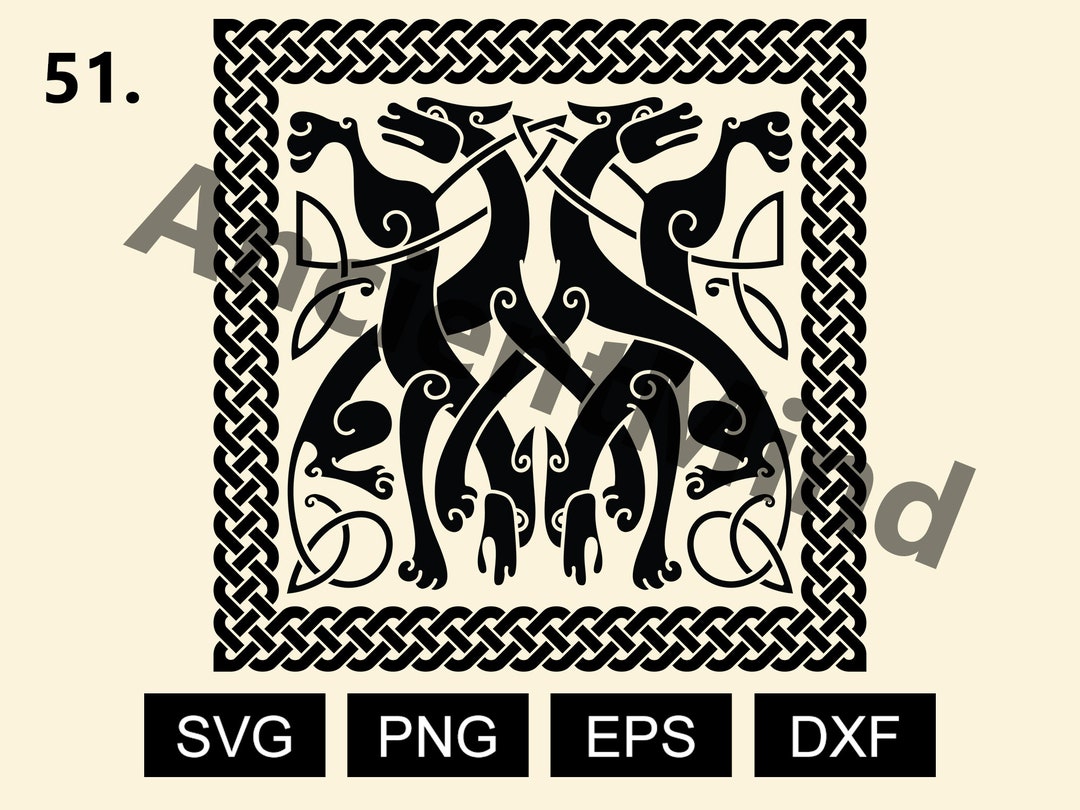Viking Ornament Svg, Viking Symbol Svg , Viking Ship Svg, Viking SVG ...