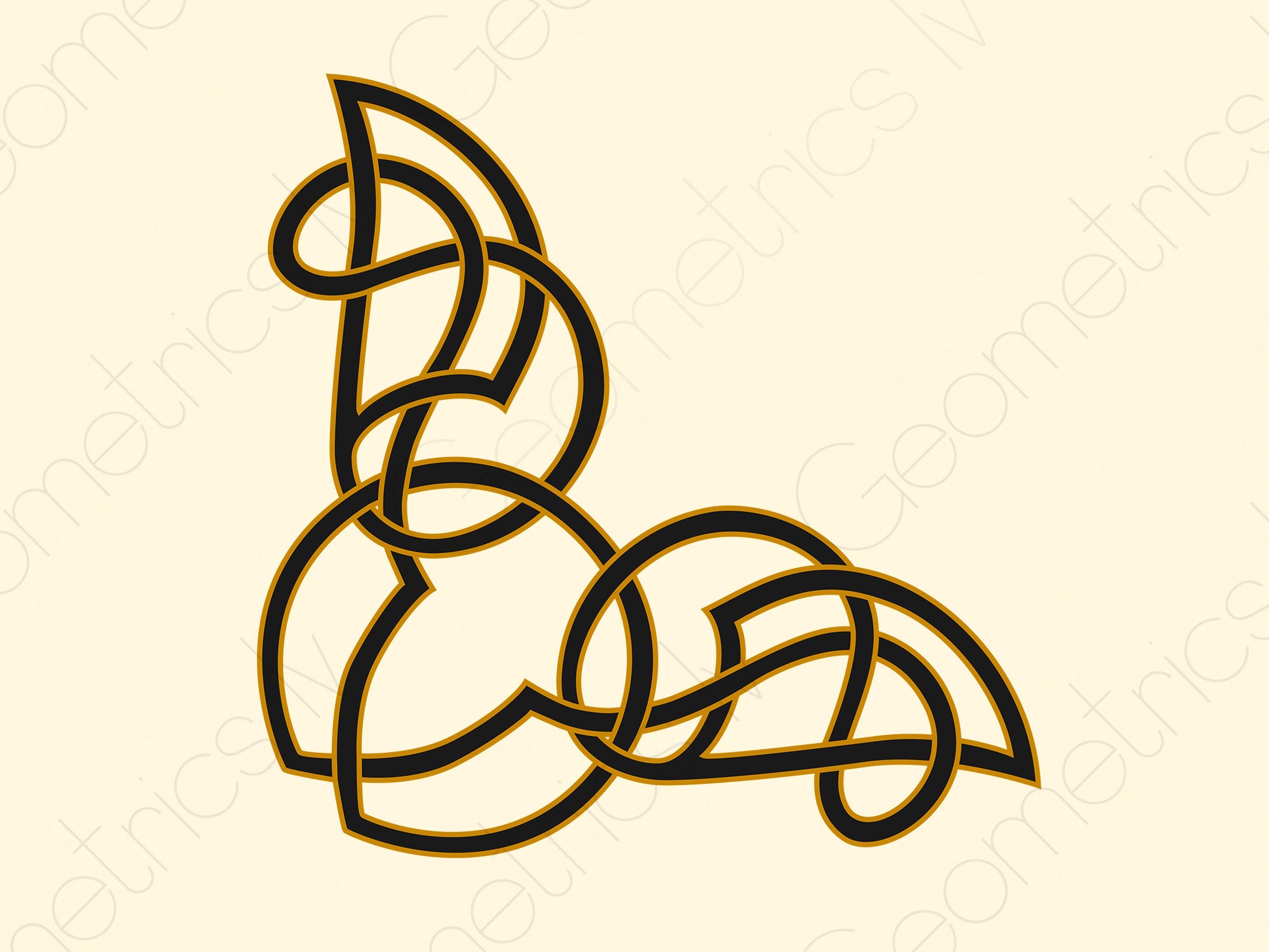 Celtic Corner Pattern SVG, Viking Pattern, Celtic Knots, Corner Pattern ...