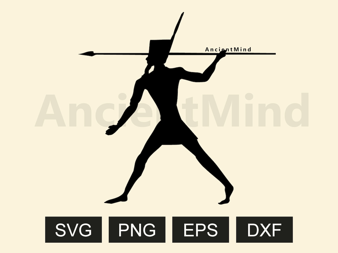 Egyptian Spearman Svg, Sagittarius Png, Ancient Egypt SVG, Ancient ...