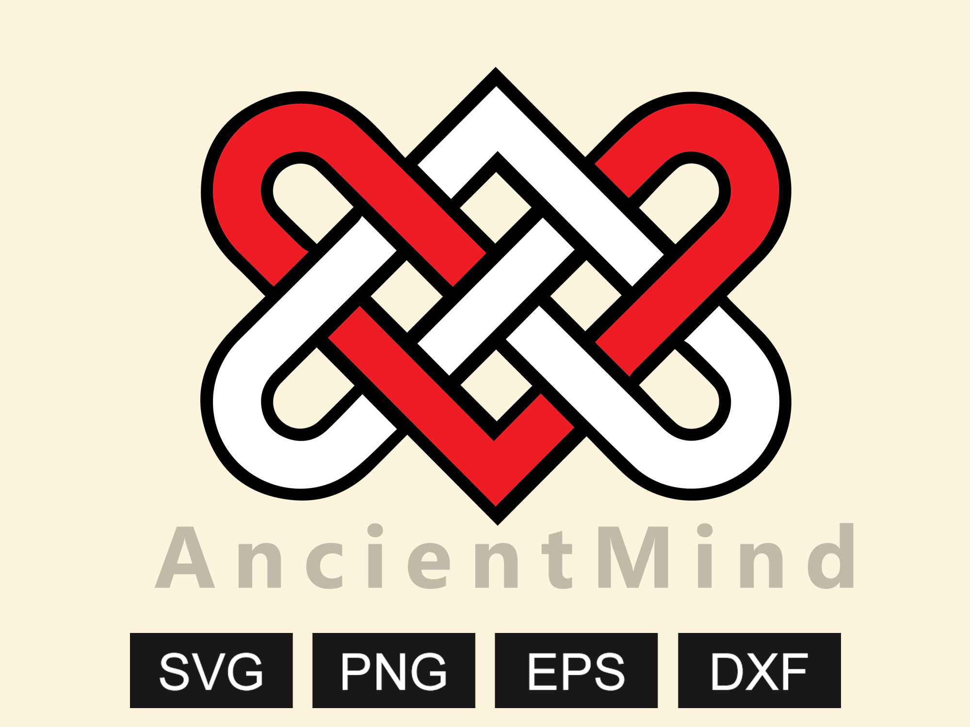 Celtic Heart Pattern Svg, Celtic Pattern, Heart Knot, Celtic SVG ...