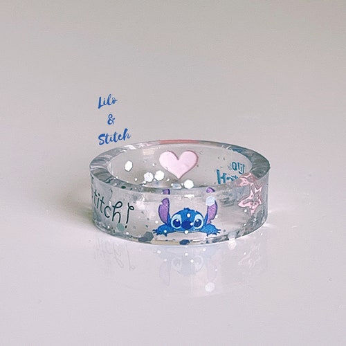 NEW Lilo & Stitch Cute Adorable Stackable Rings - Etsy