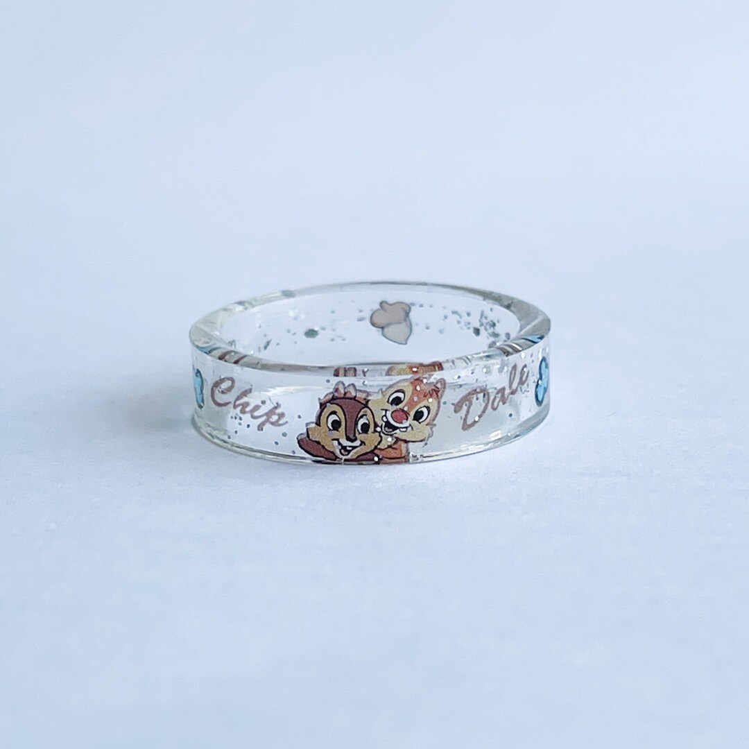 NEW Chip N Dale Resin Ring Cute Stackable Rings - Etsy