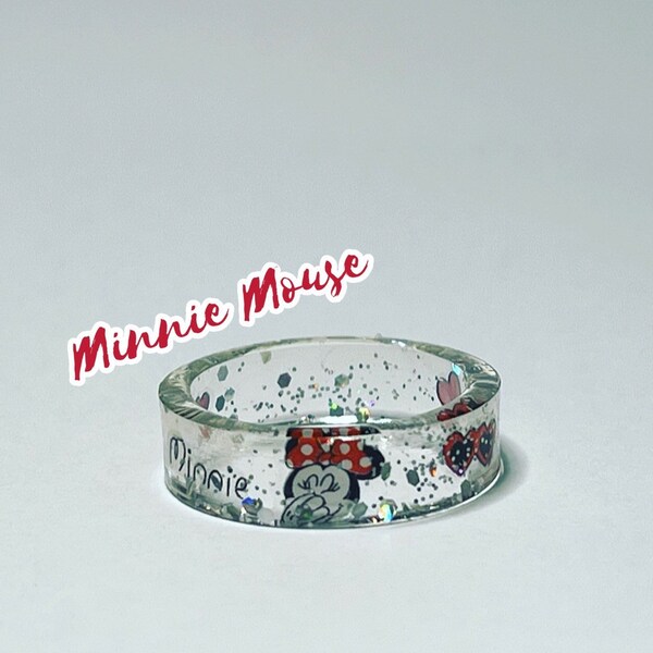 Minnie Mouse Ring - Etsy