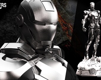 Iron Man Resin 3d Printed - Etsy