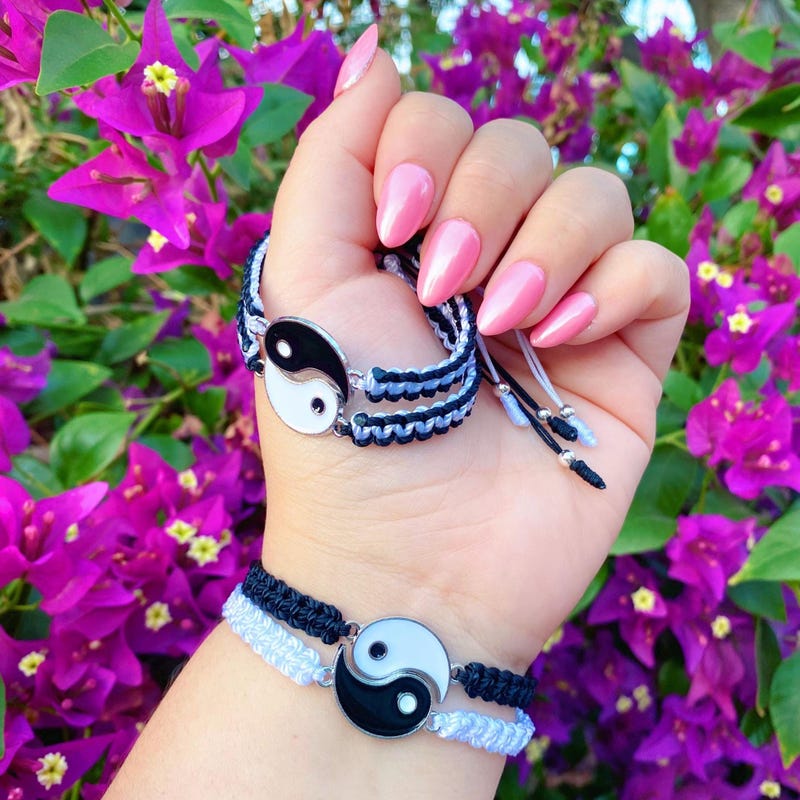 Yin Yang Bracelet Couples - Etsy