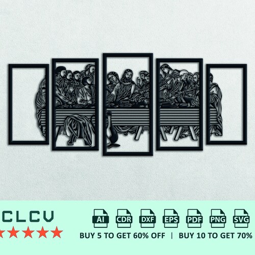 Last Supper STL File - Etsy Canada