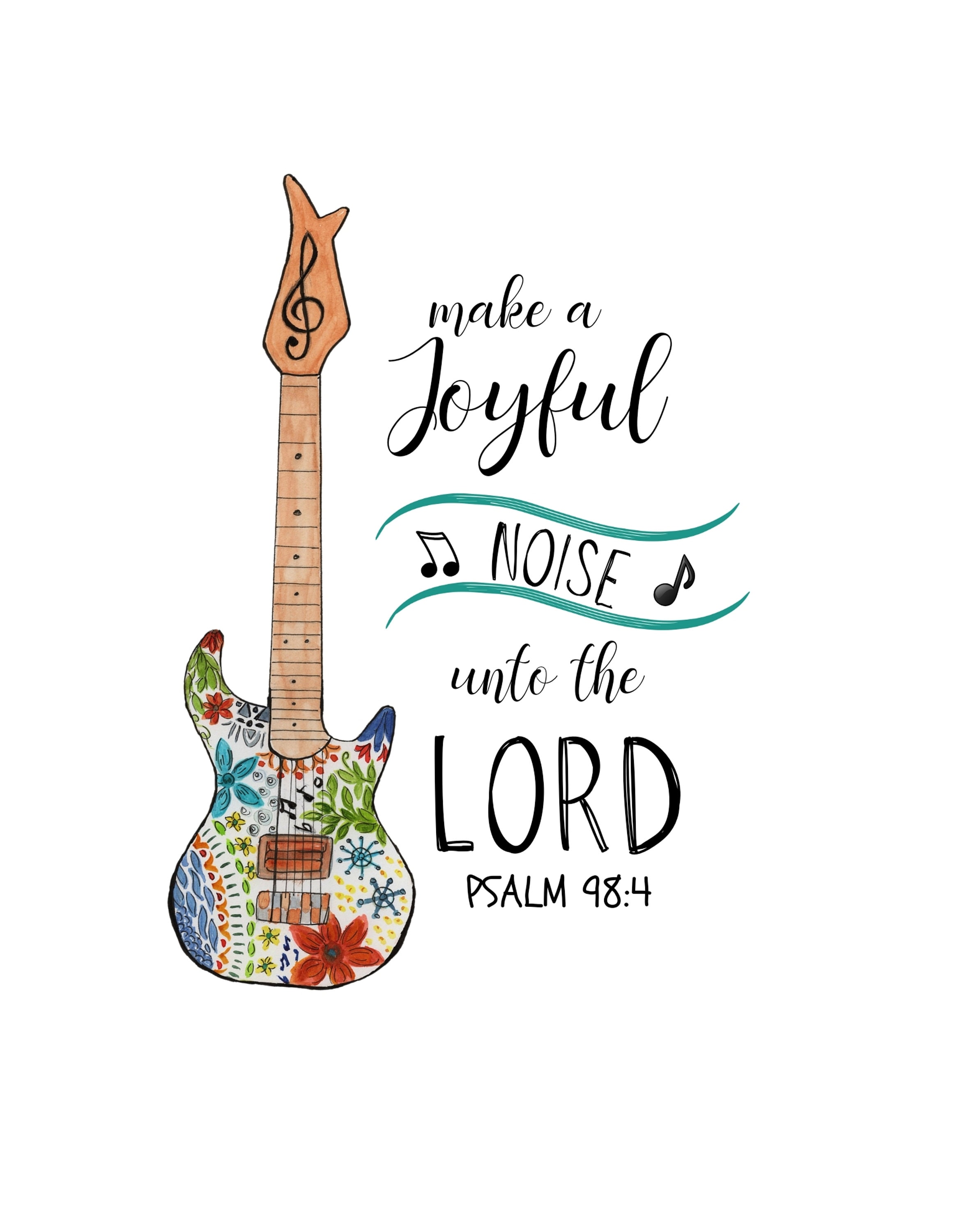Make A Joyful Noise Guitar