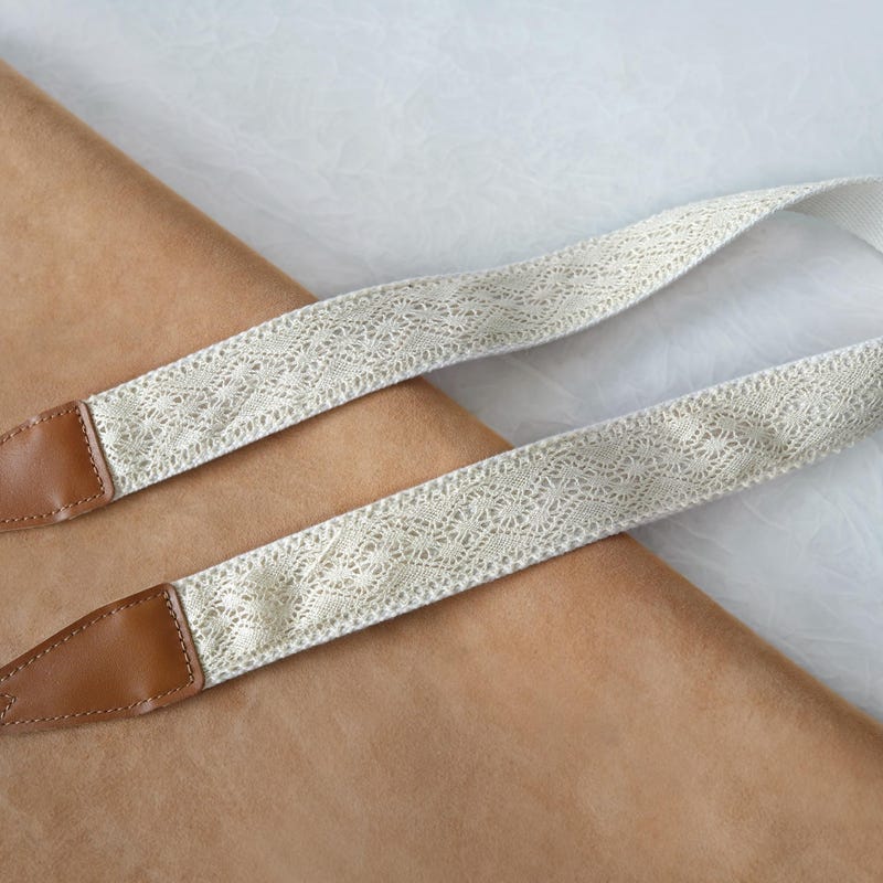 Laced Camera Strap - Etsy