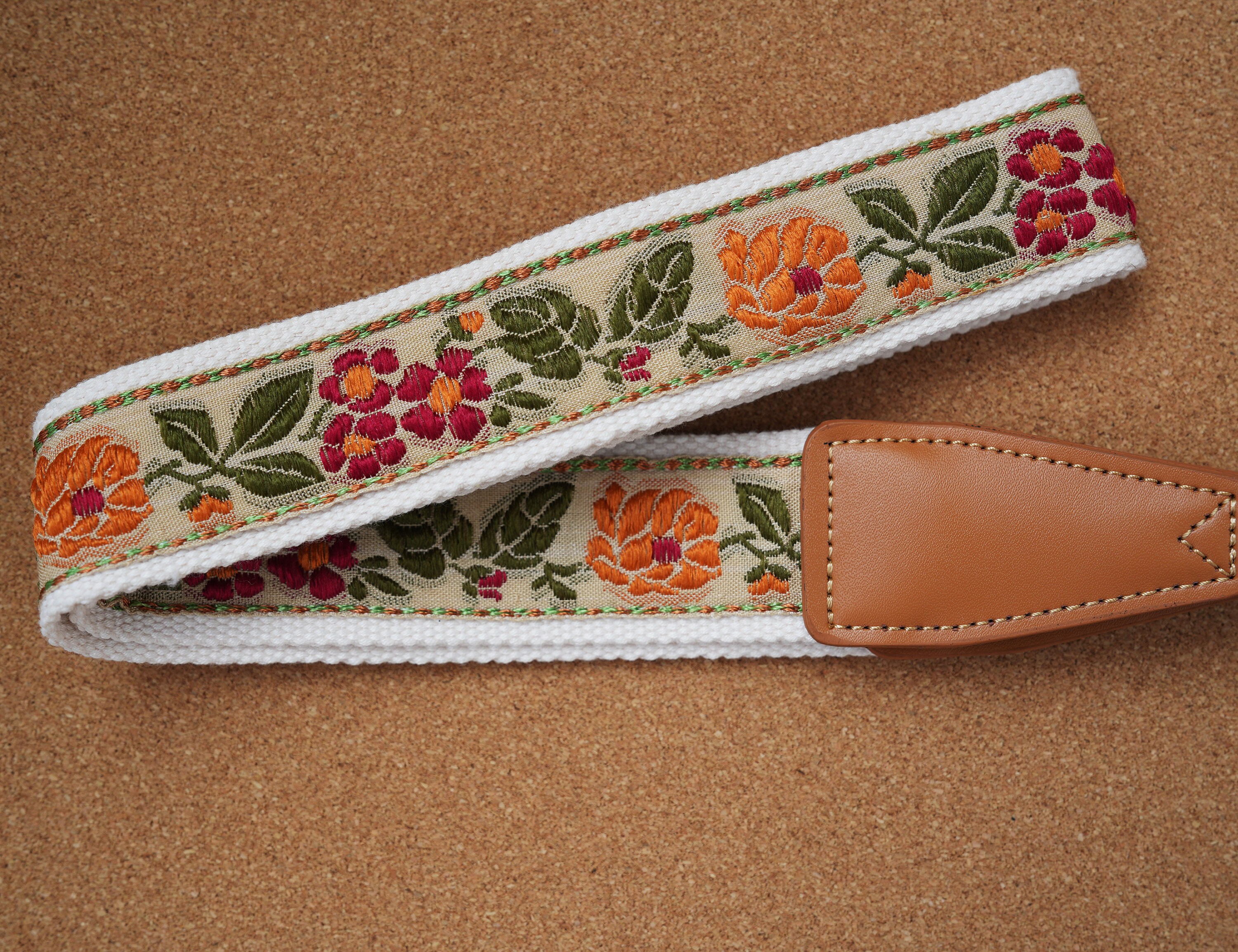 Embroidered Camera Strap, Floral Camera Strap, Camera Shoulder Strap ...