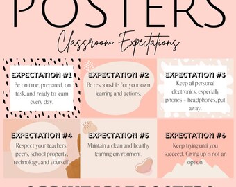 Printable Hashtag Signs, Posters for Bulletin Board, Classroom Rules ...