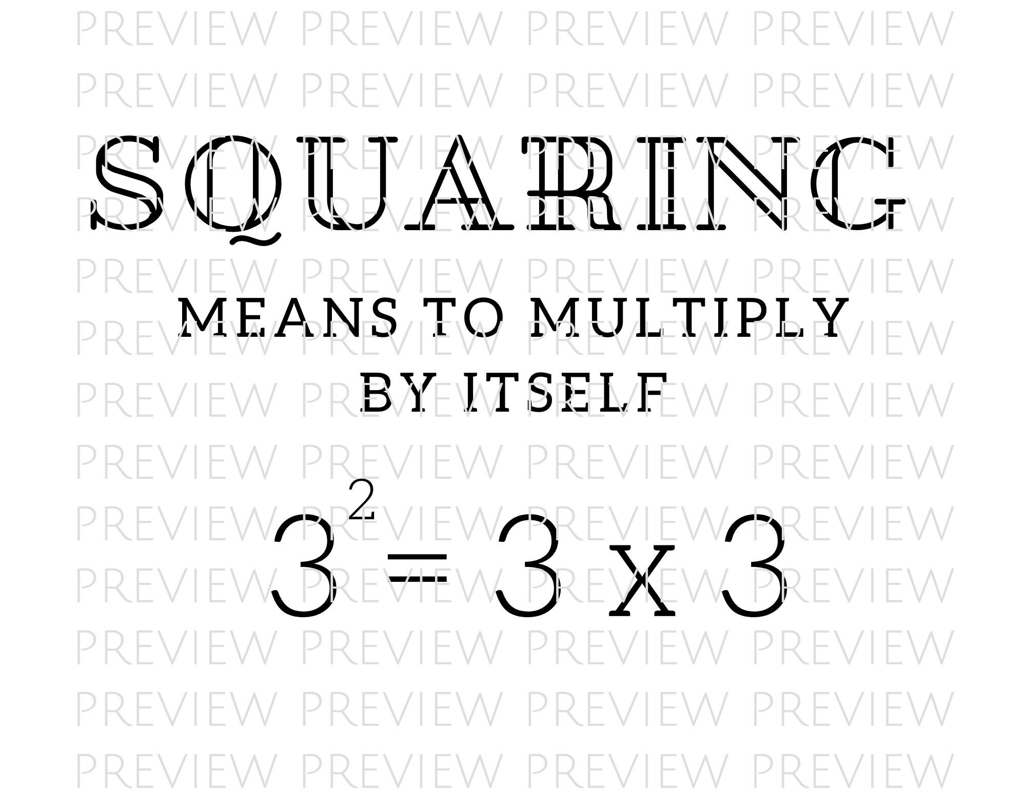 Middle School Math & High School Math Classroom Reminder Posters ...