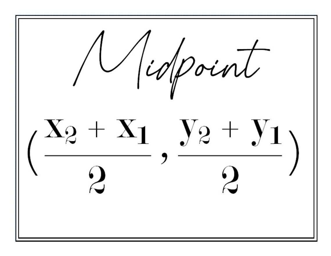 Math Formula Posters, Algebra I, Algebra II, Equations Posters, Area ...