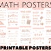 Math Classroom Posters Math Posters Easy and Modern - Etsy