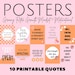 Groovy Retro Motivational Classroom Quotes Posters Signs Classroom ...