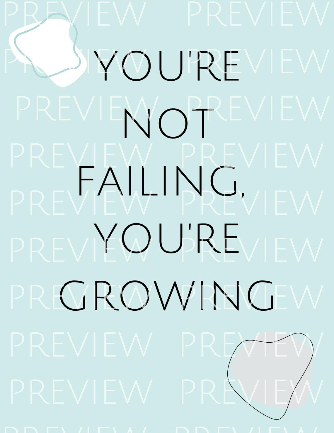 Soft Blue + Teal Modern Boho Motivational Classroom Quotes Posters ...