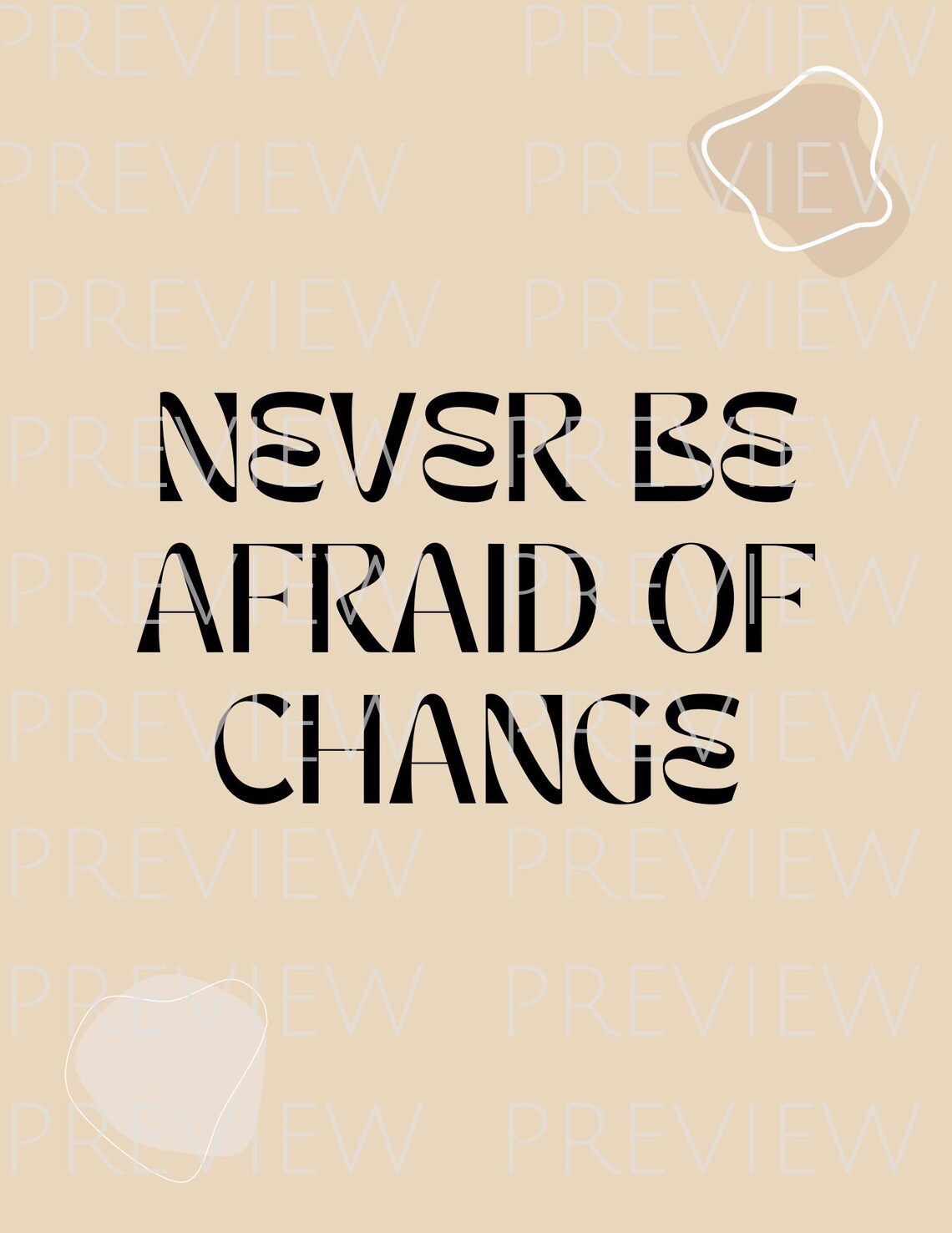 Modern Boho Neutrals Tan Growth Mindset Motivational Classroom Quotes ...