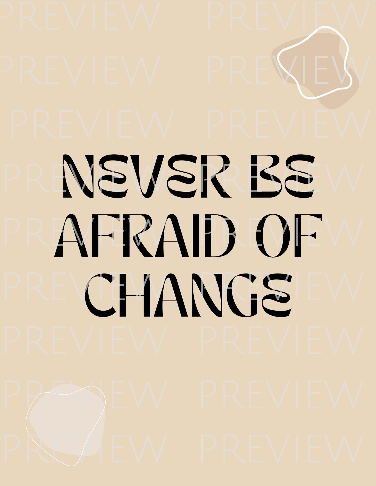 Modern Boho Neutrals Tan Growth Mindset Motivational Classroom Quotes ...