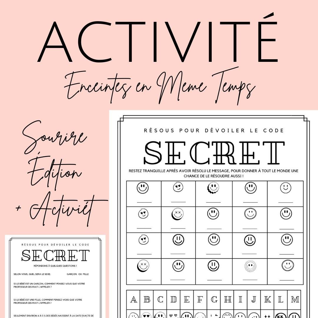 Your Teacher is Having a Baby French Puzzle Pregnancy Announcement for ...