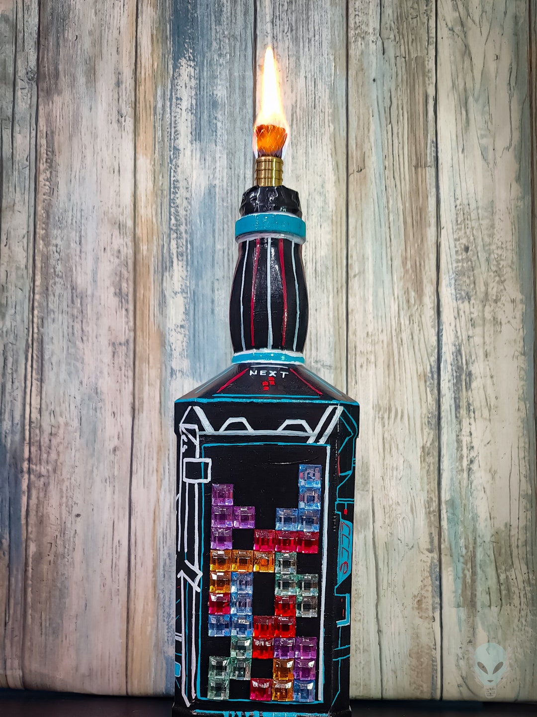 Classic Tetris Tiki Torch - Etsy