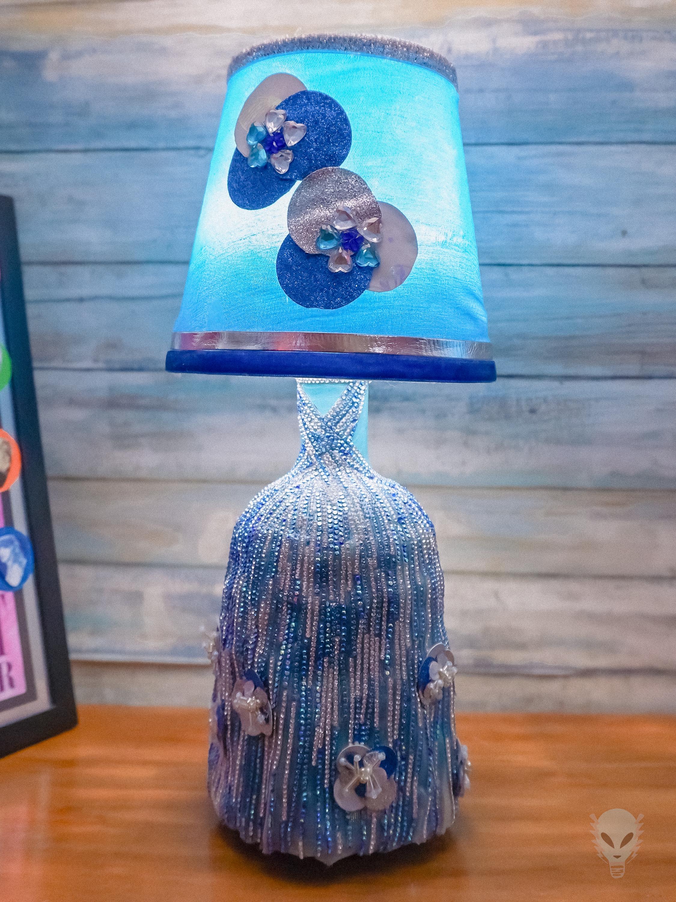 Taylor Swift Enchanted Eras Tour Dress Hand Painted Lamp - Etsy