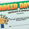 Career Day Certificates With Candy Wrappers, Powerpoint Certificates ...