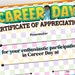 Career Day Certificates With Candy Wrappers, Powerpoint Certificates ...