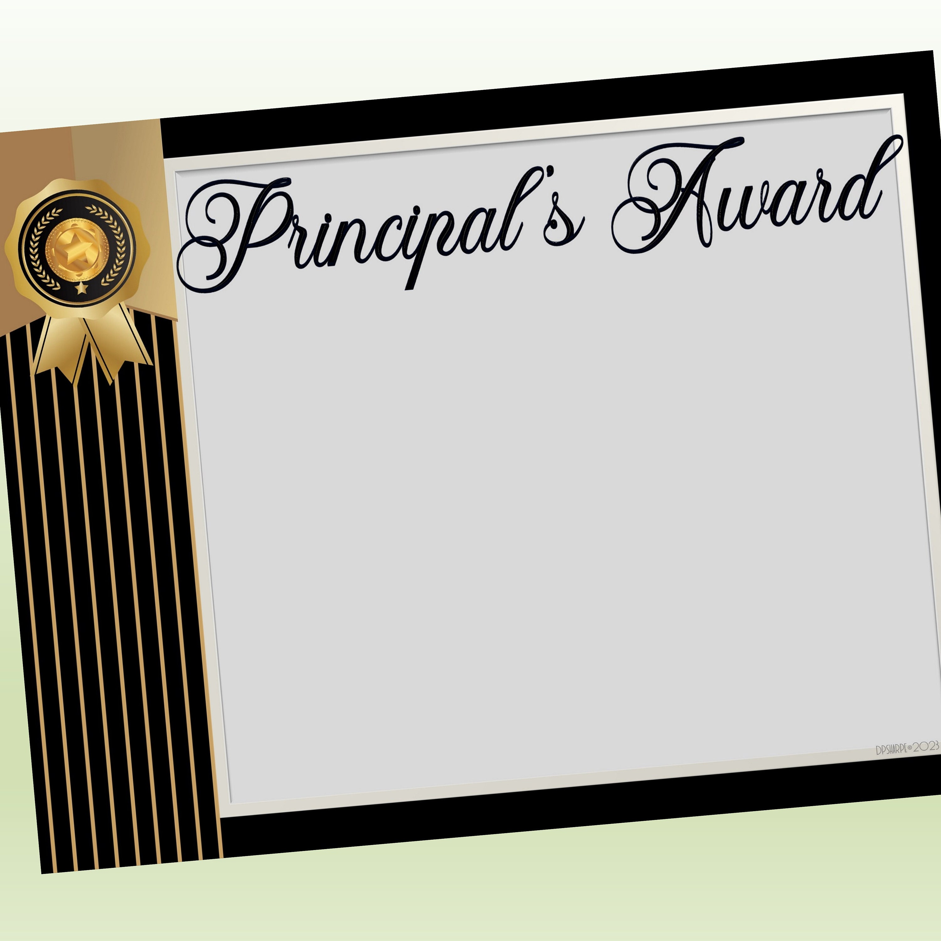 Principal’s Powerpoint Certificate, Powerpoint Certificate, Templates ...