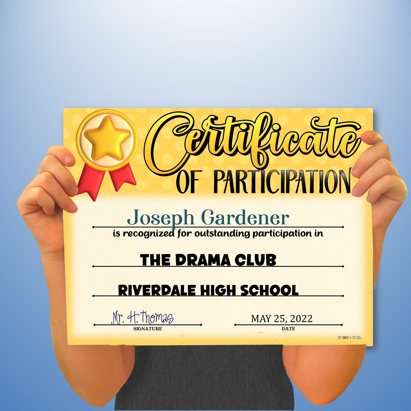 Participation Powerpoint Certificates, Powerpoint Certificate ...