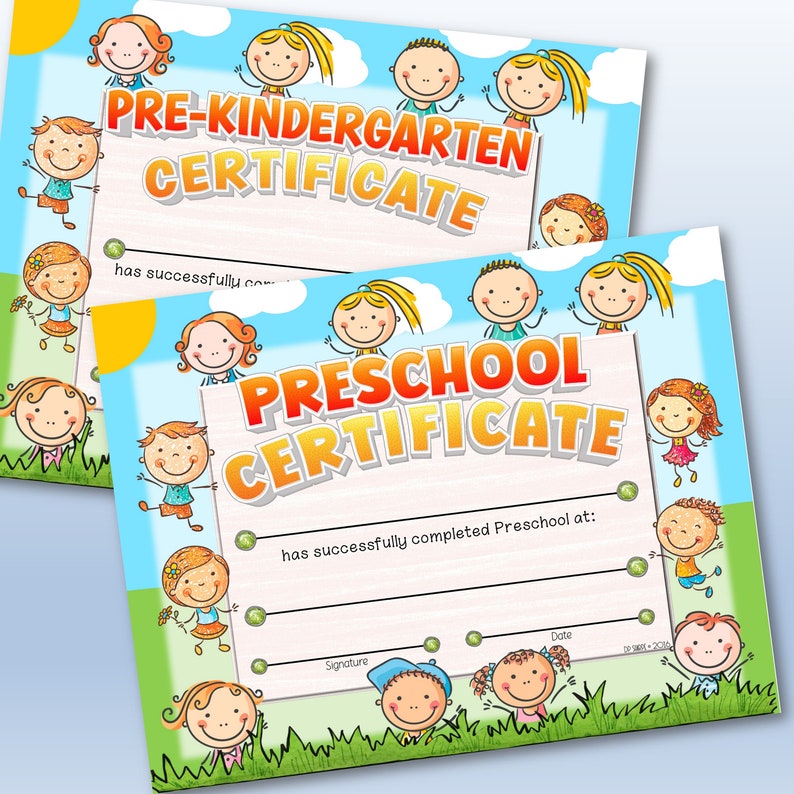Promotion Certificates, Powerpoint Certificates, Graduation, School ...