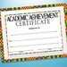Kente Achievement/recognition Powerpoint Certificate, Fillable ...