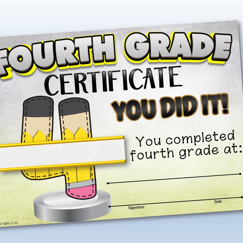 Promotion End of Year Powerpoint Certificates, Powerpoint Certificate ...